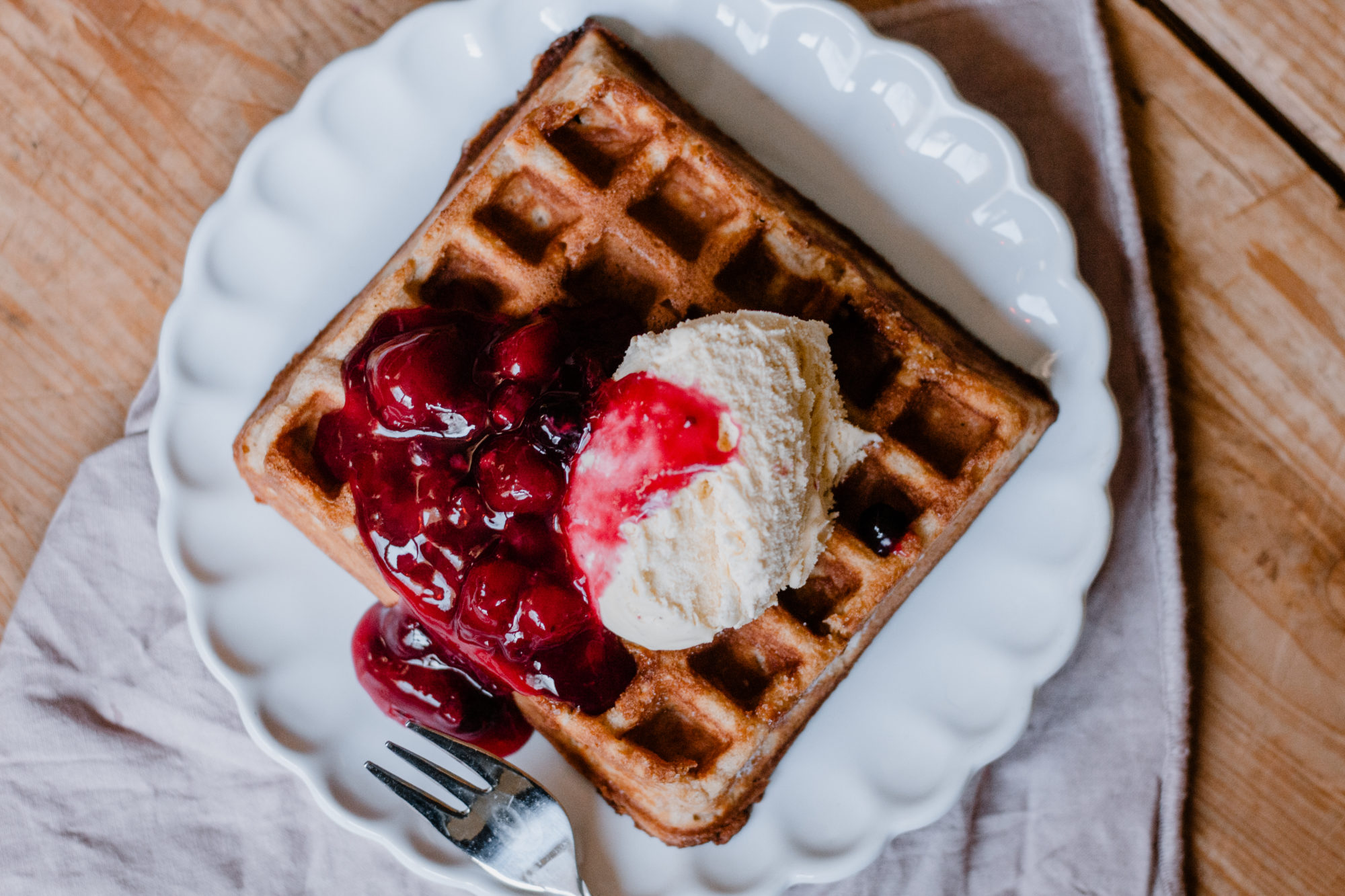 Quark Waffeln Perfekt zum Einfrieren - Antonella's Backblog